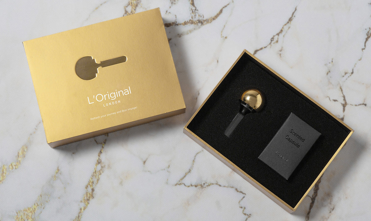 L'Original Metal Collection Set - ROYAL GOLD – L’Original Car Fragrance